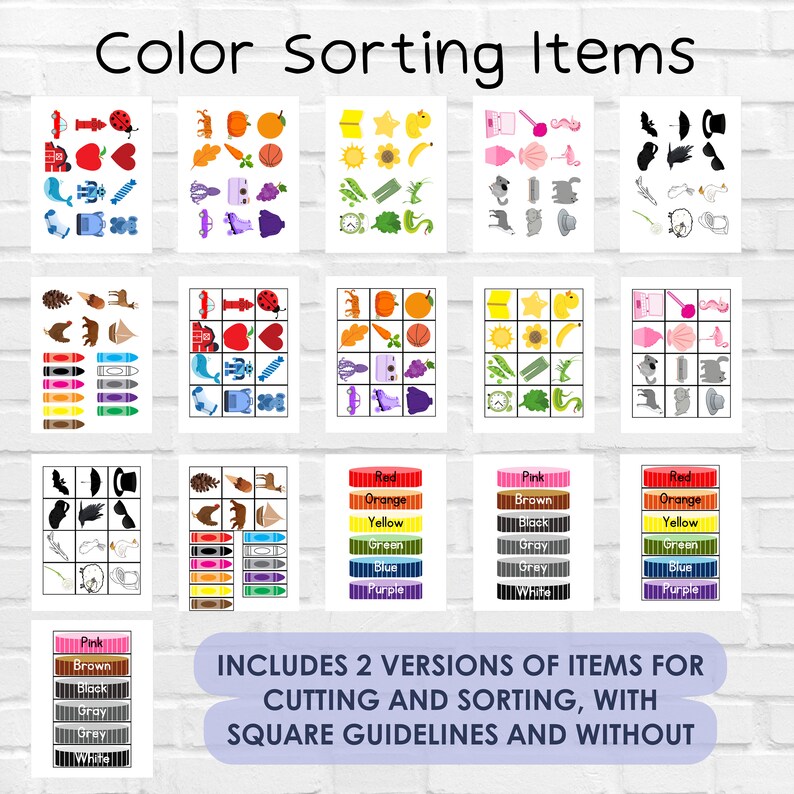 Color Matching Printable, Color Activity, Learning Colors Preschool ...