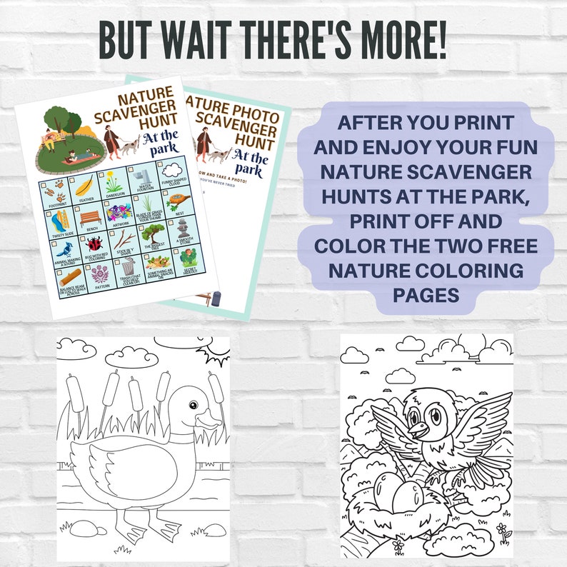 Nature Scavenger Hunt Printable, Outdoor Scavenger Hunt for Kids ...