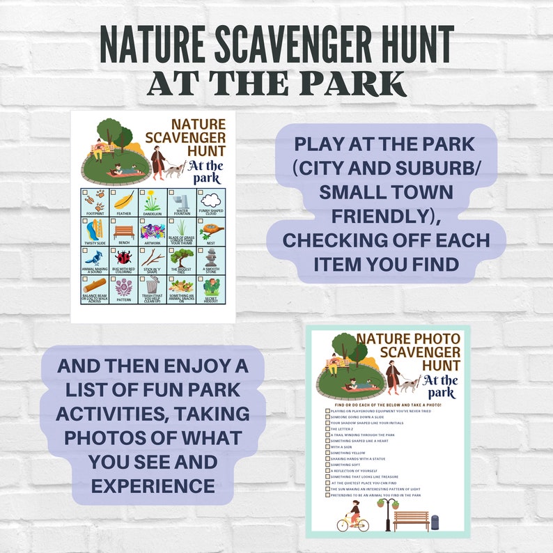 Nature Scavenger Hunt Printable, Outdoor Scavenger Hunt for Kids ...