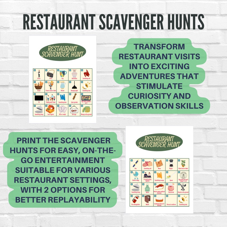 Indoor Scavenger Hunt for Kids, Rainy Day Activities, Indoor Games for ...