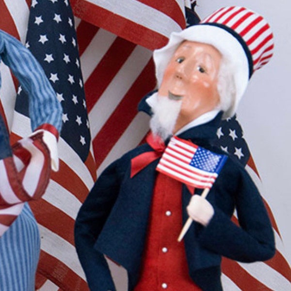 Uncle Sam Figurine - Etsy