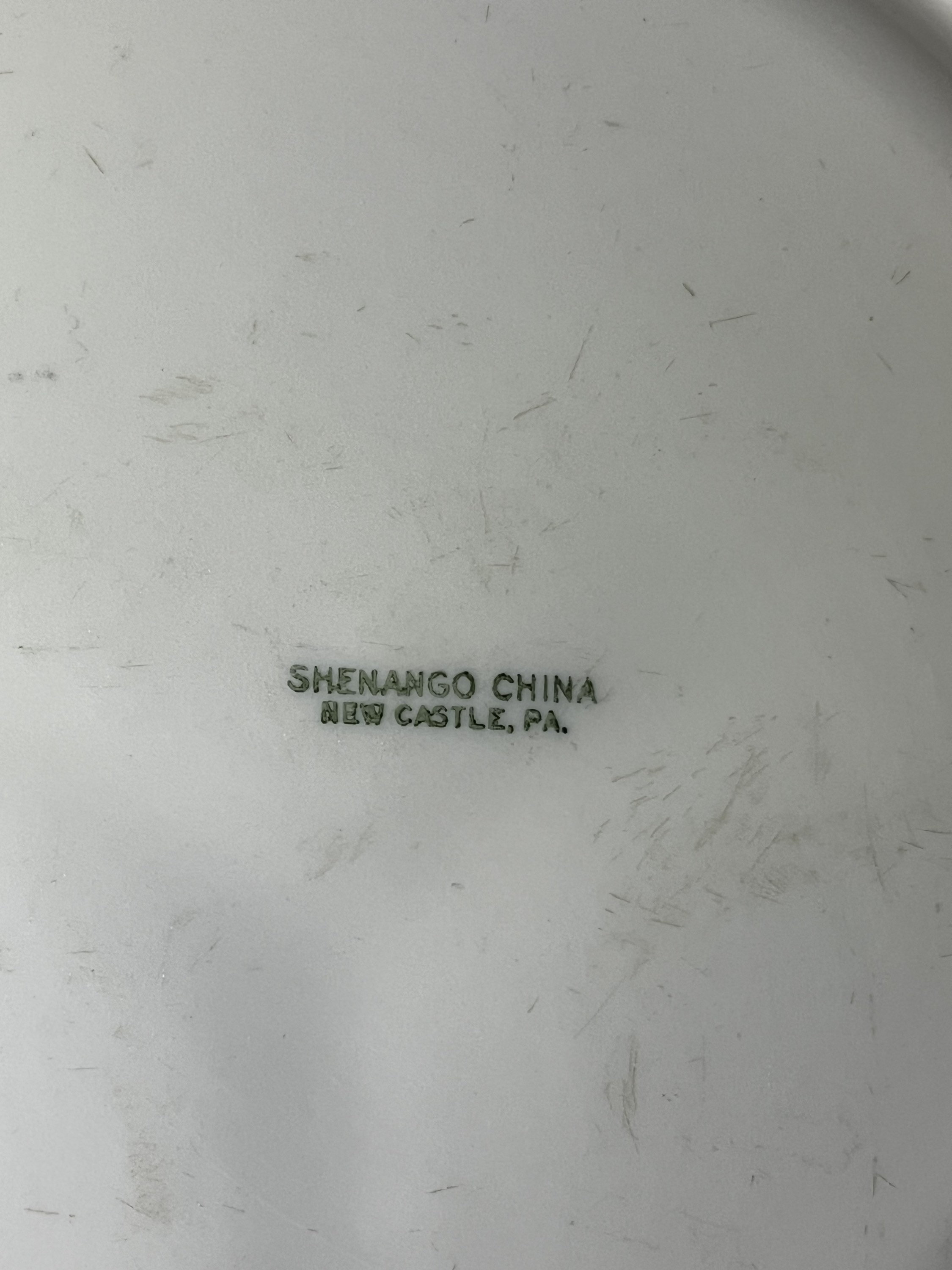 Vintage Shenango China Divided Plate - Etsy