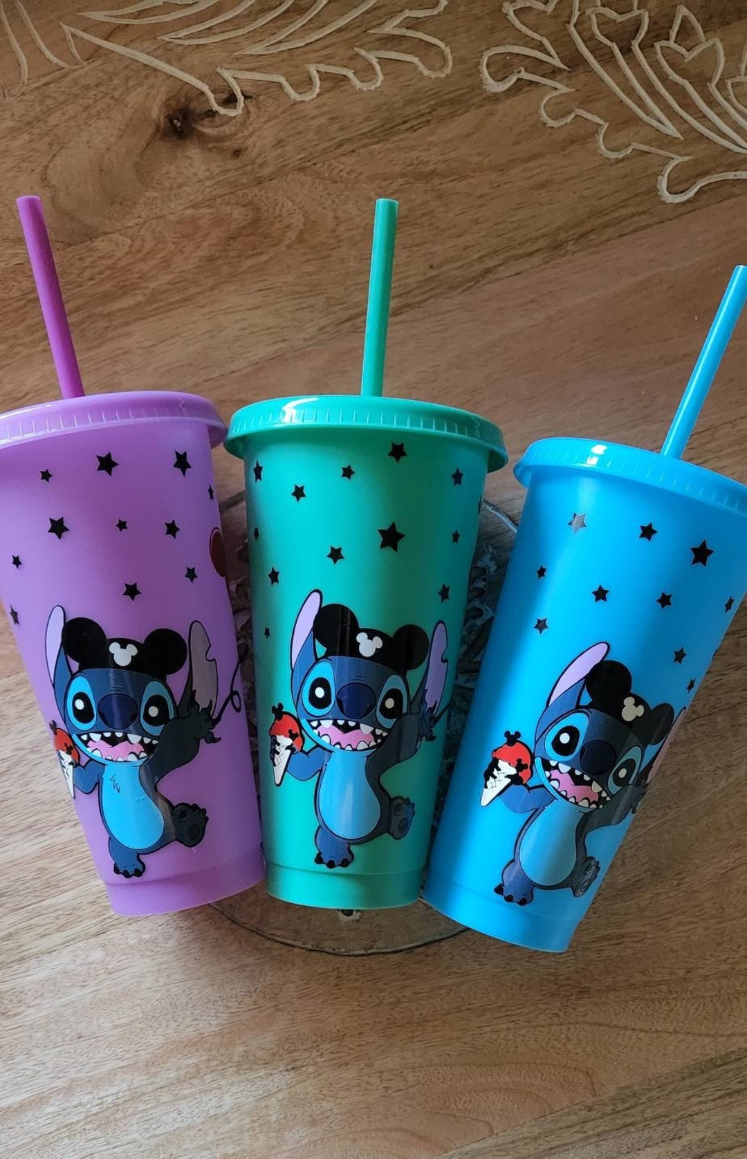 Stitch Cold Cup - Etsy