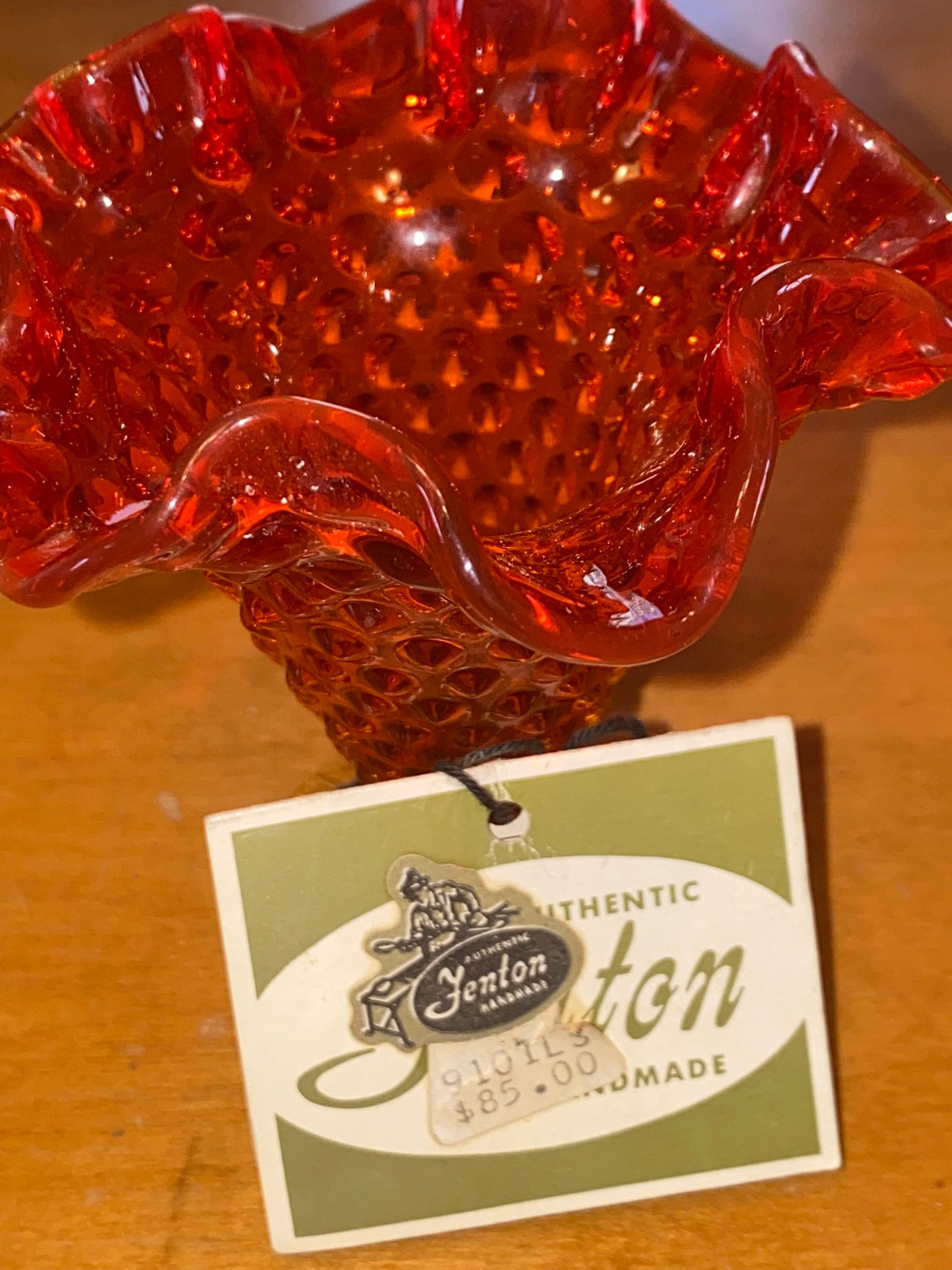 Home Décor Home & Living Mantel Decor Red Orange Ombre Ruffle Edge ...