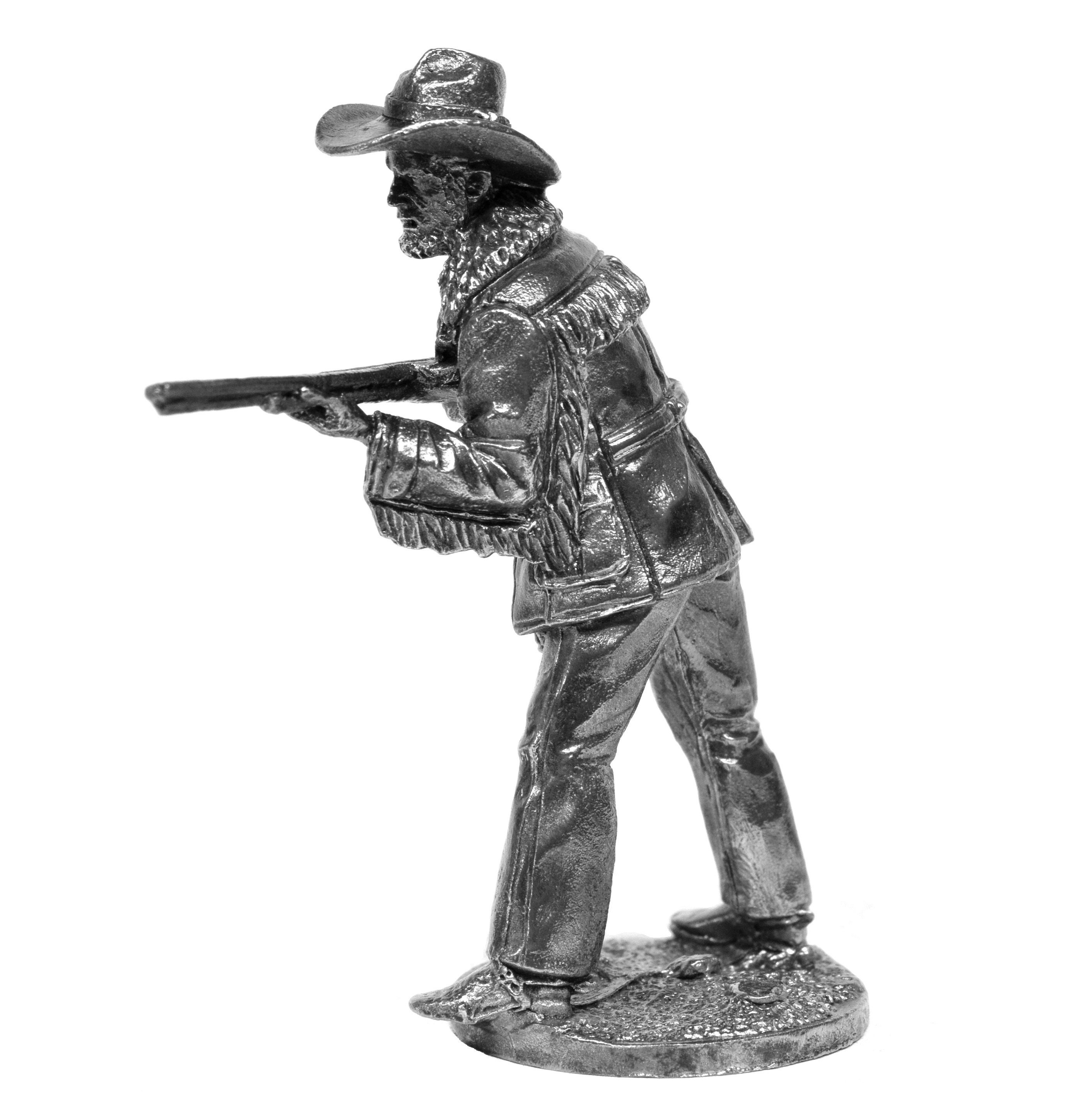 American Western Cowboy Polierte Metall Skulptur Sammlerstück | Etsy