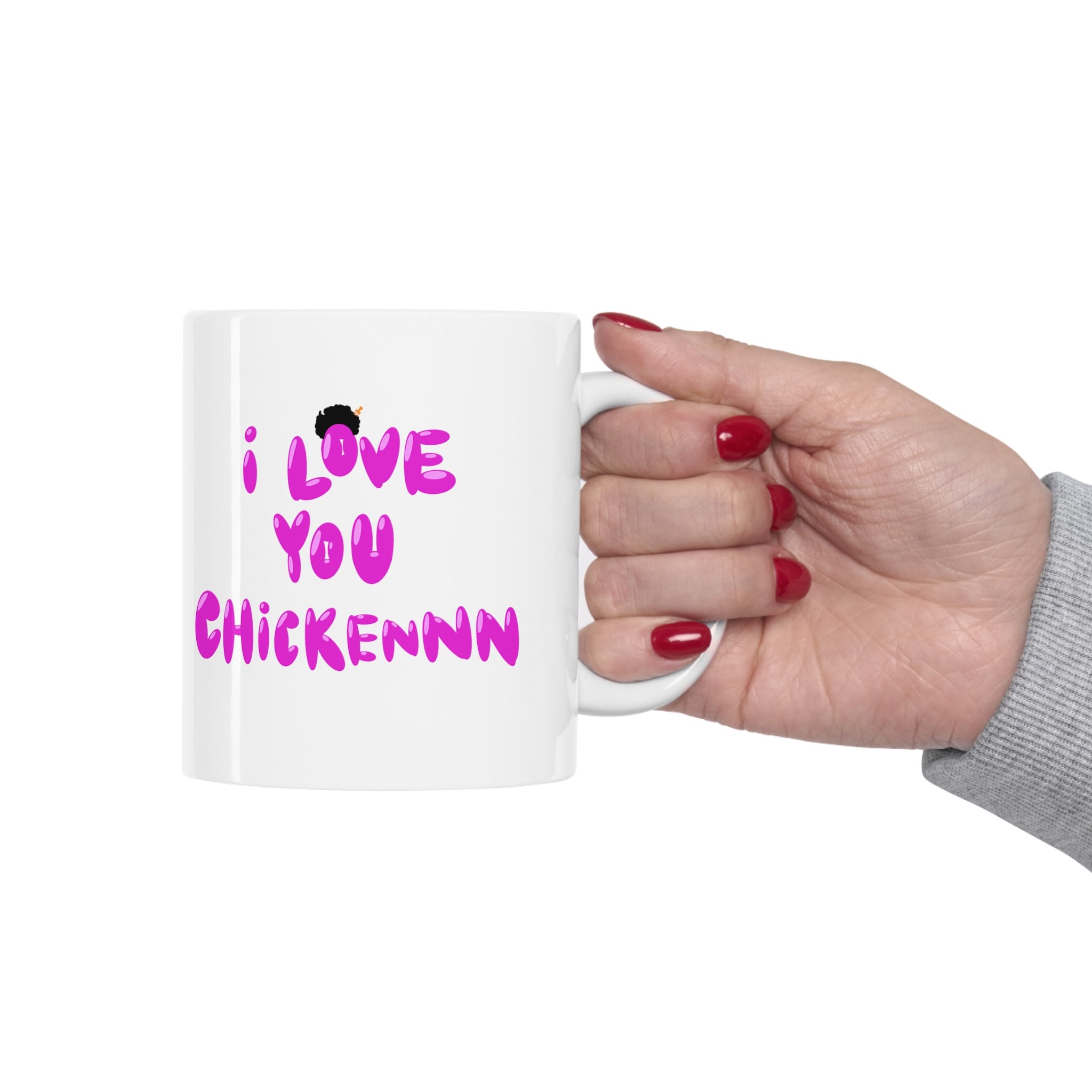 90 Day Fiance Uk Mug Louise And Jose I Love You Chicken Etsy