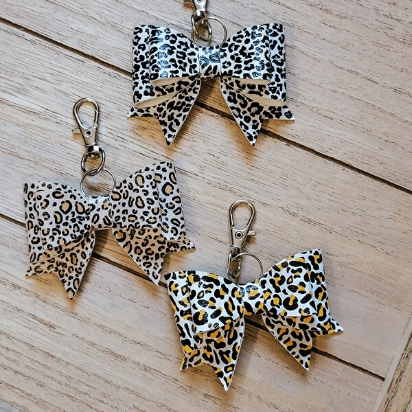 Leopard Print Bow - Etsy