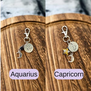 Constellation Keychain | Constellation Gifts | Zodiac Lover Gifts - Etsy