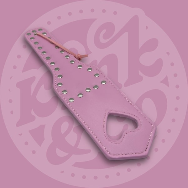 Leather Pink Paddle - Etsy