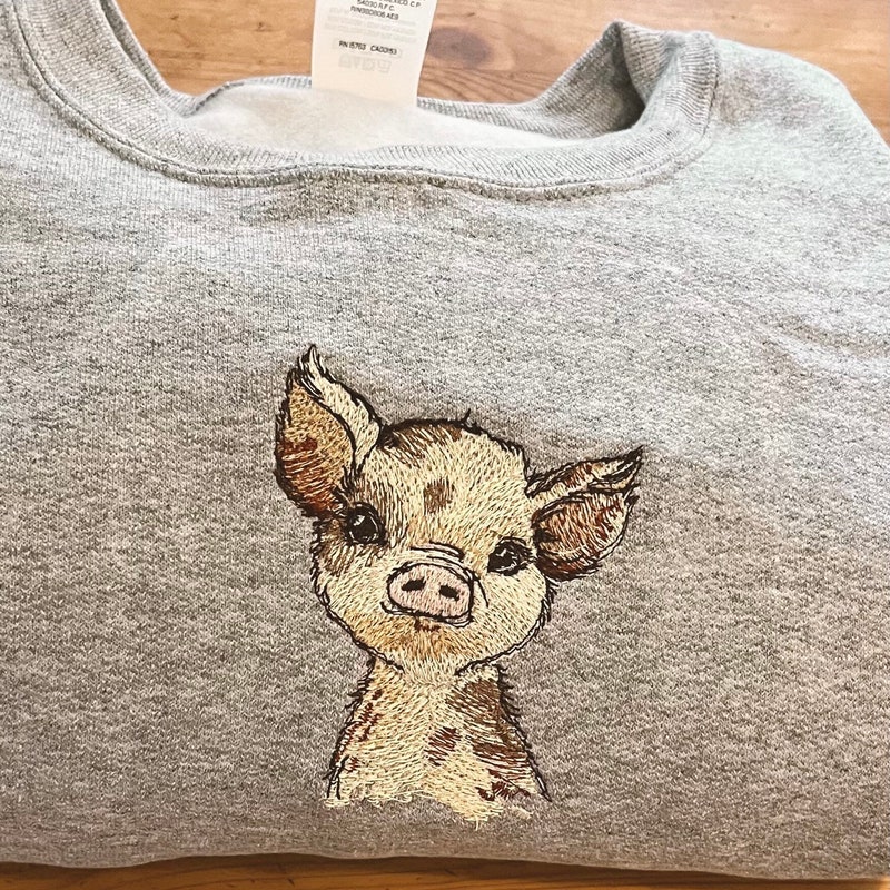 Pig Sweater - Etsy