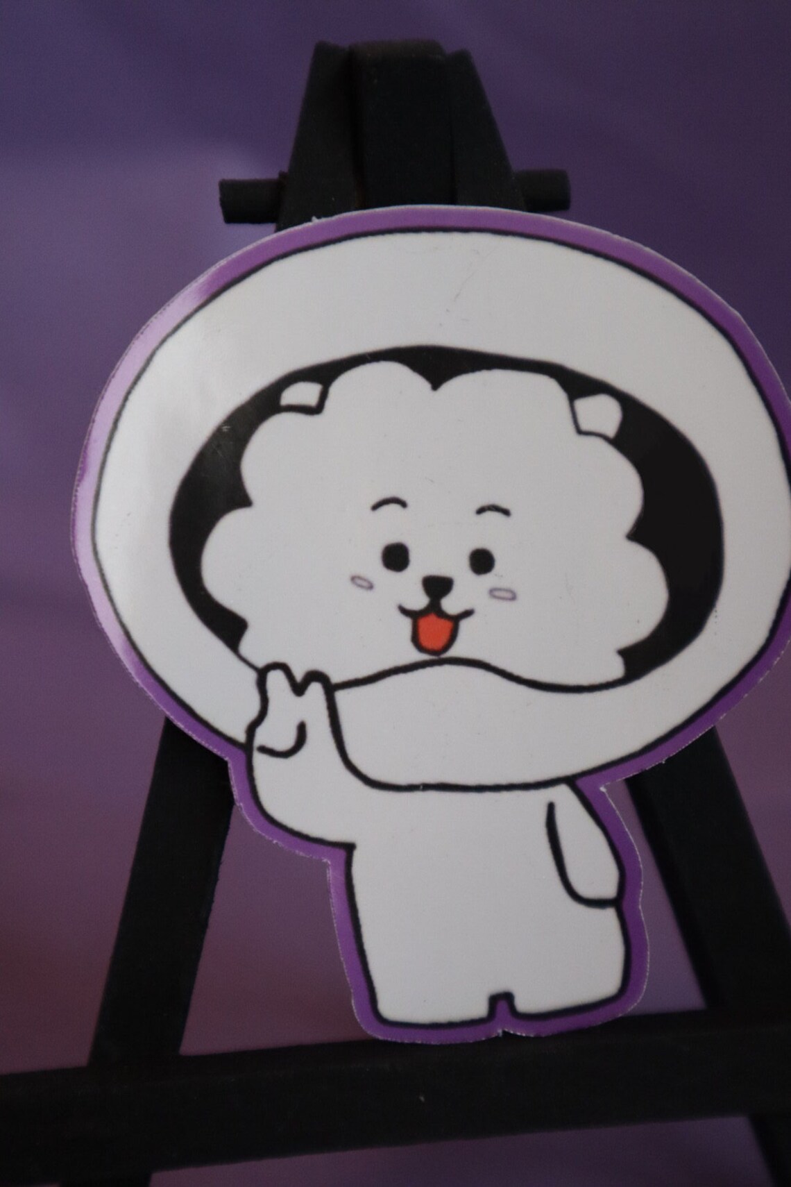 RJ in Space Sticker the Astronaut | BTS Fan Art | K-pop Gifts - Etsy