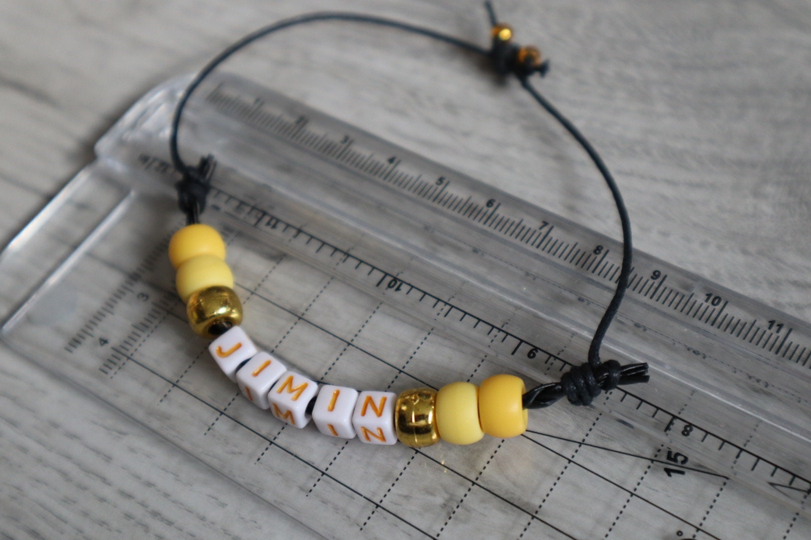 BTS Jimin Bracelet Handmade Adjustable Bead Jewellery K-pop Idol Accessories - Etsy