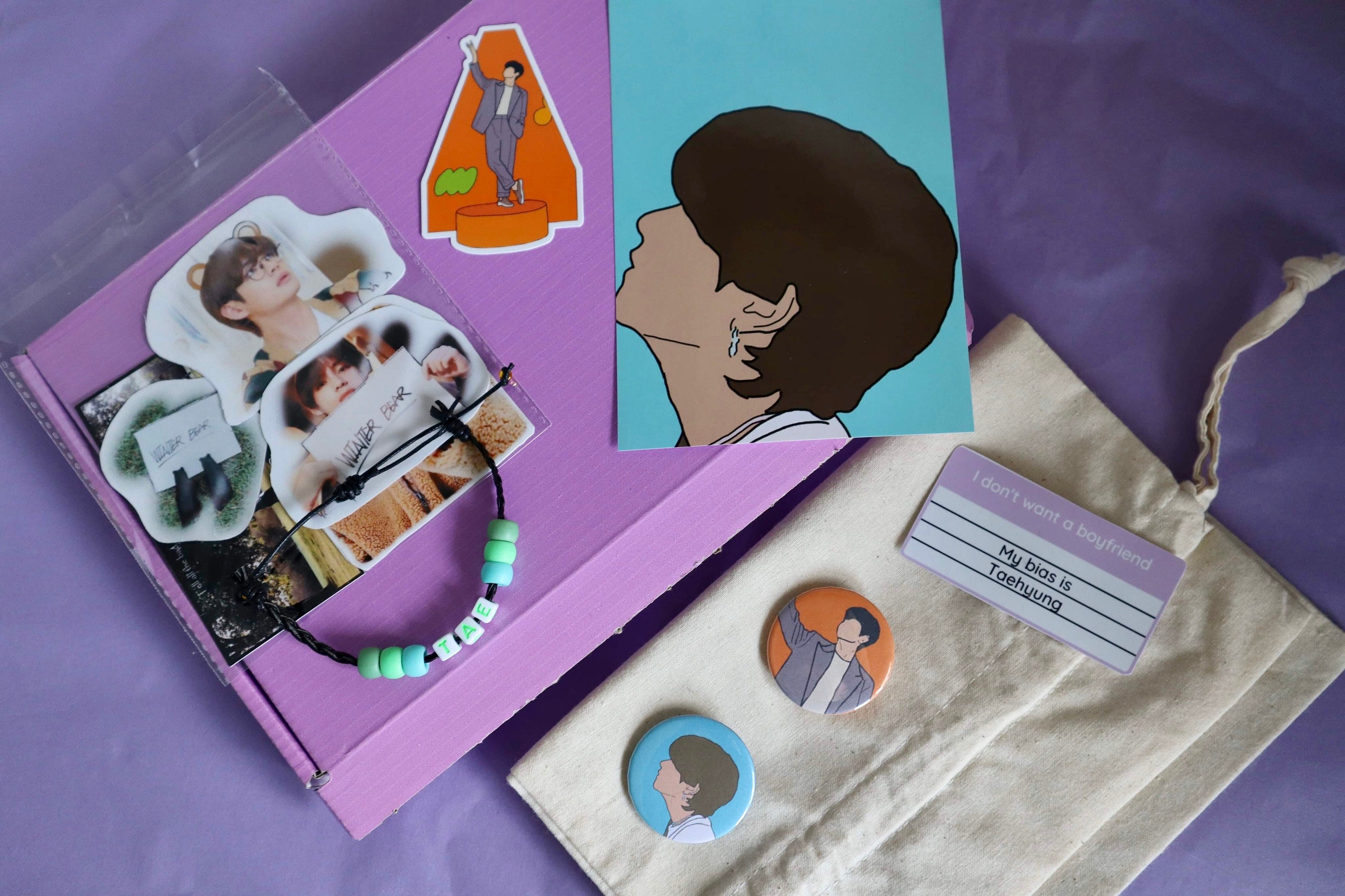 BTS Bias Box | Dynamite PTD Version | Handmade ARMY Gift Bias Packs - Etsy