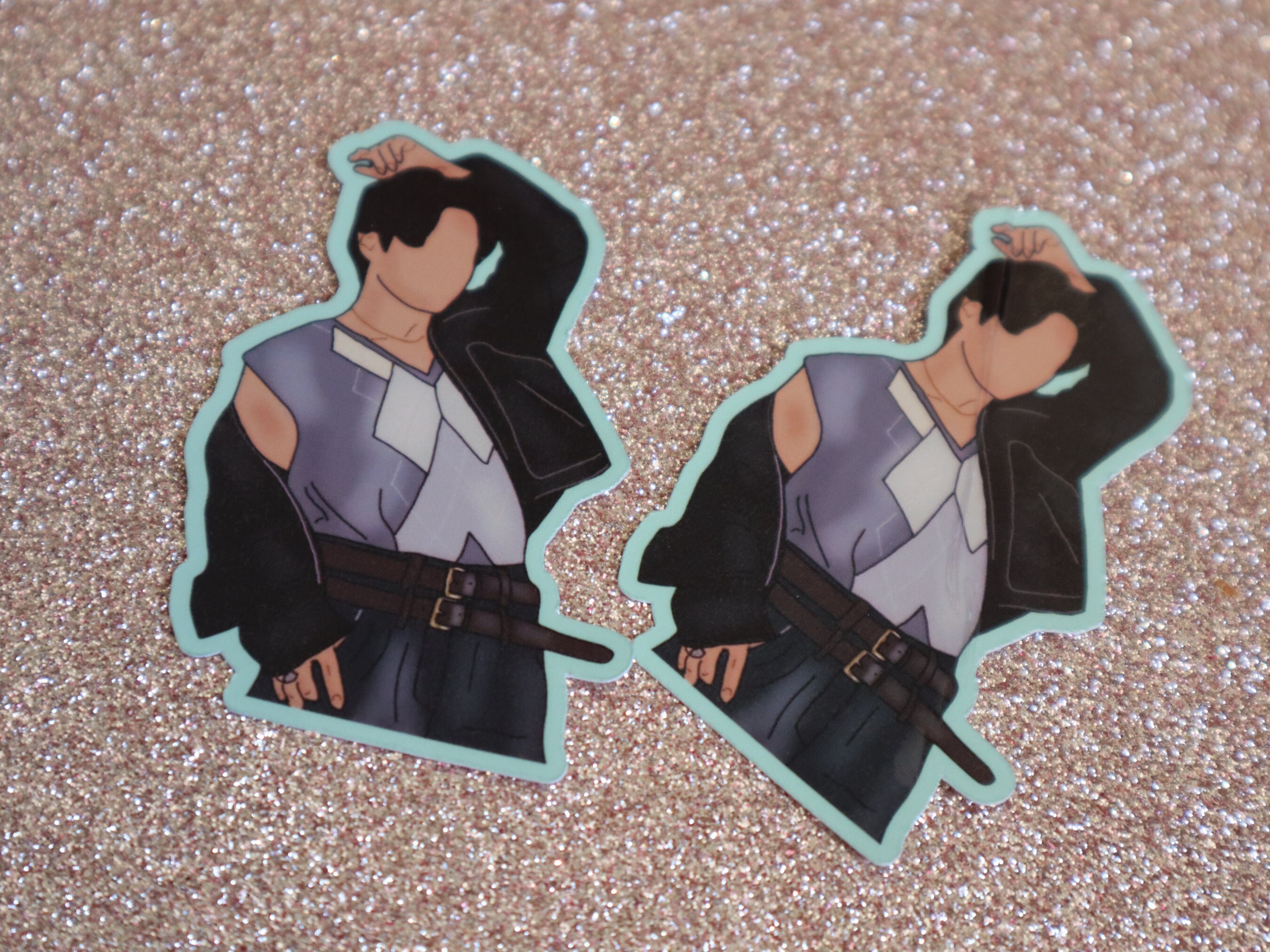 Kim Taehyung Vogue Stickers BTS V Fan Art K-pop Merchandise - Etsy UK