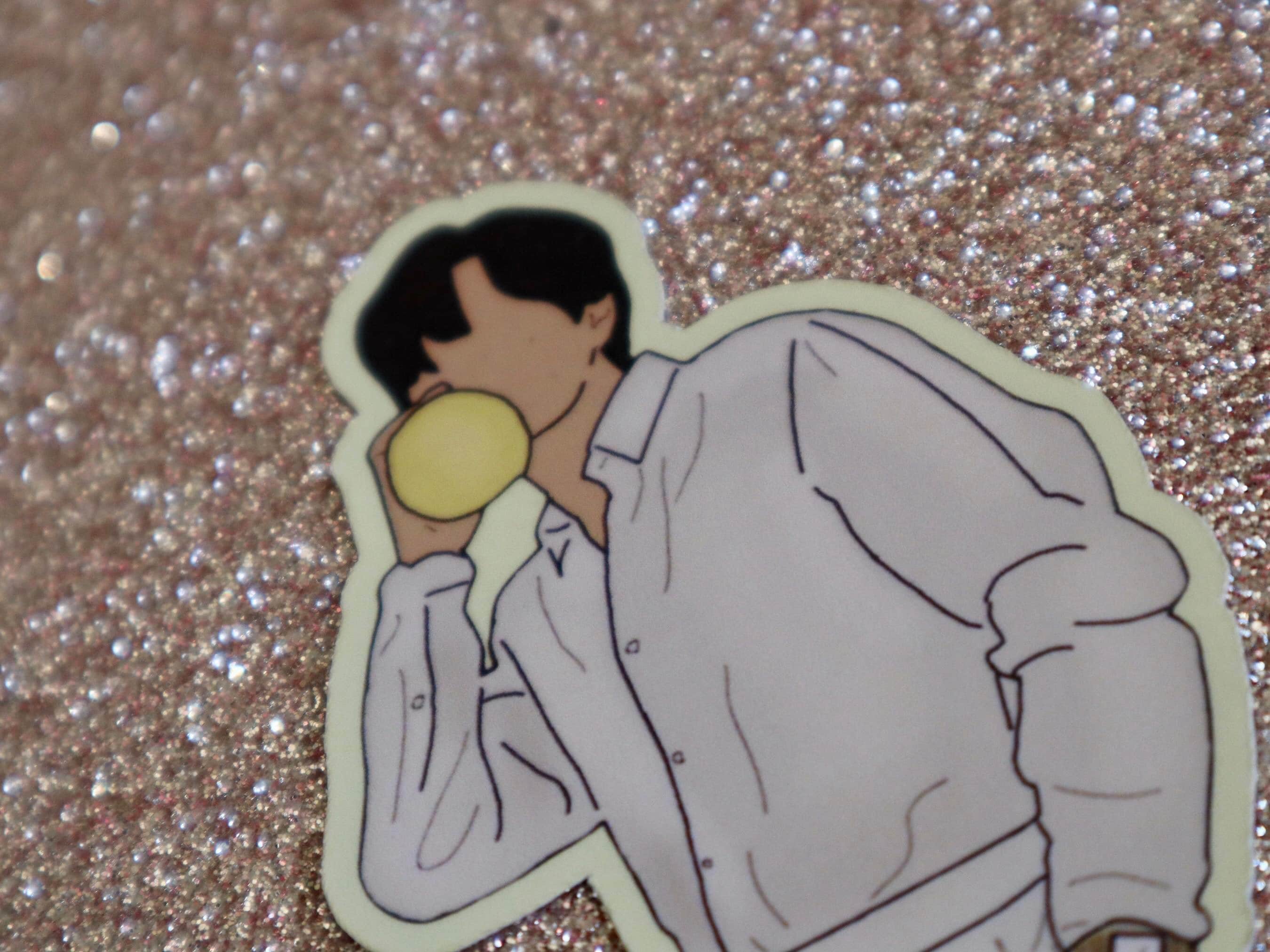 Kim Taehyung Vogue Stickers BTS V Fan Art K-pop Merchandise - Etsy UK