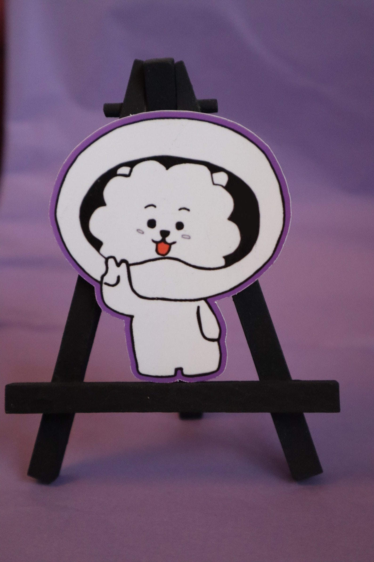 RJ in Space Sticker the Astronaut | BTS Fan Art | K-pop Gifts - Etsy