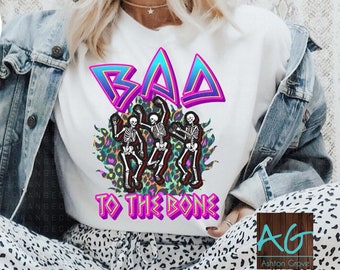 Bad 2 the Bone Svg - Etsy