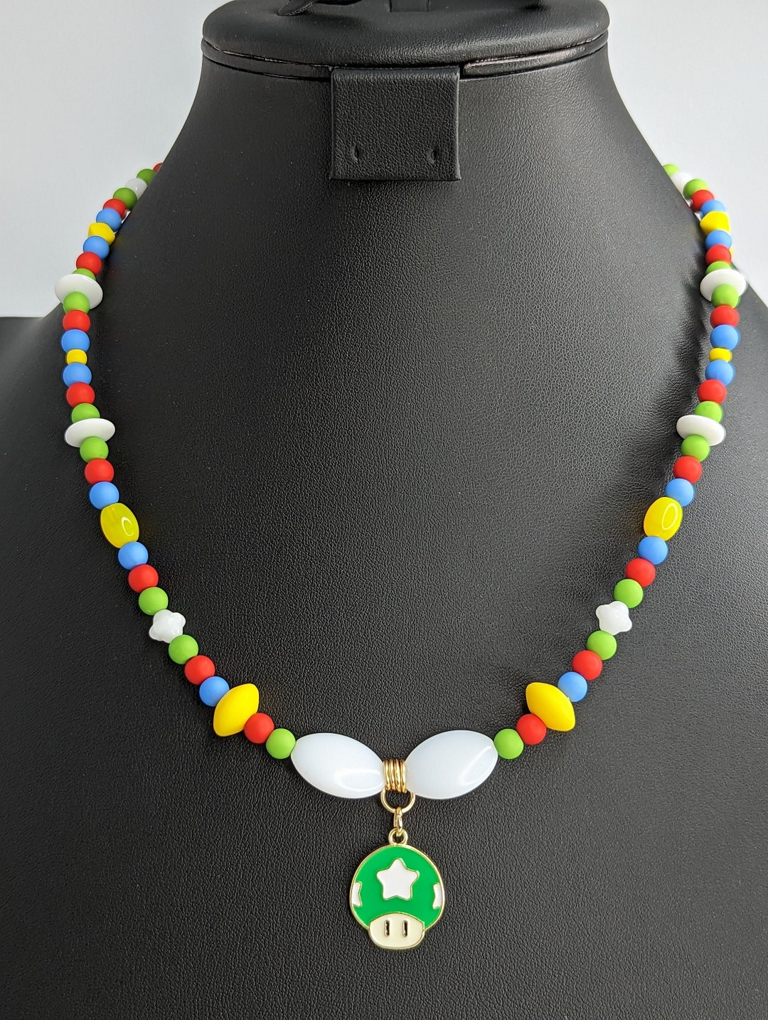 Mario Bro. Inspired Handmade Jewelry Set - Etsy