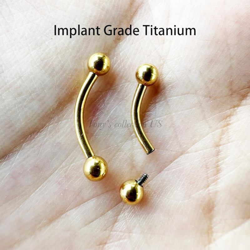 1/2 Curved Barbell - Etsy