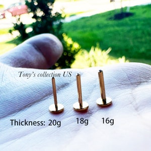 Gold Color Implant Grade Titanium Threadless Push Pin 2mm, 2.5mm, 3mm ...