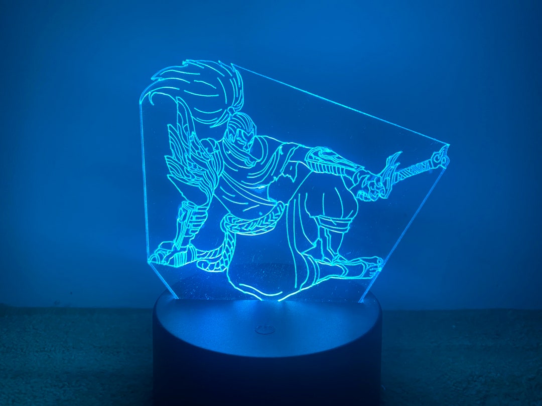 Yasuo Led Lamp, Rgb Led, League of Legends - Etsy