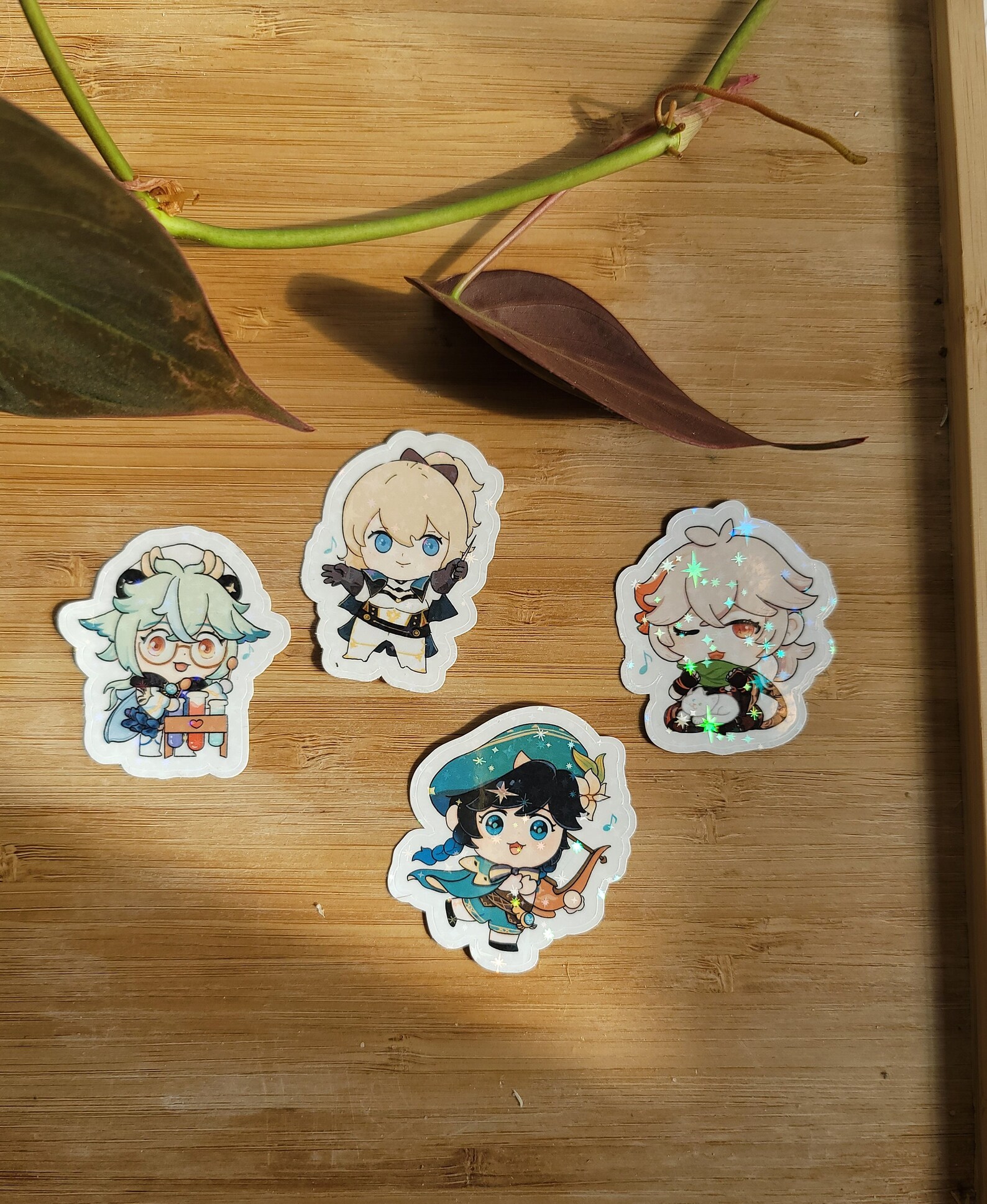 Anemo Orchestra Sticker Set Genshin Impact Sticker - Etsy
