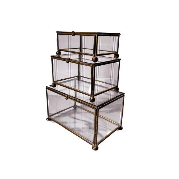 Clear Glass Box - Etsy