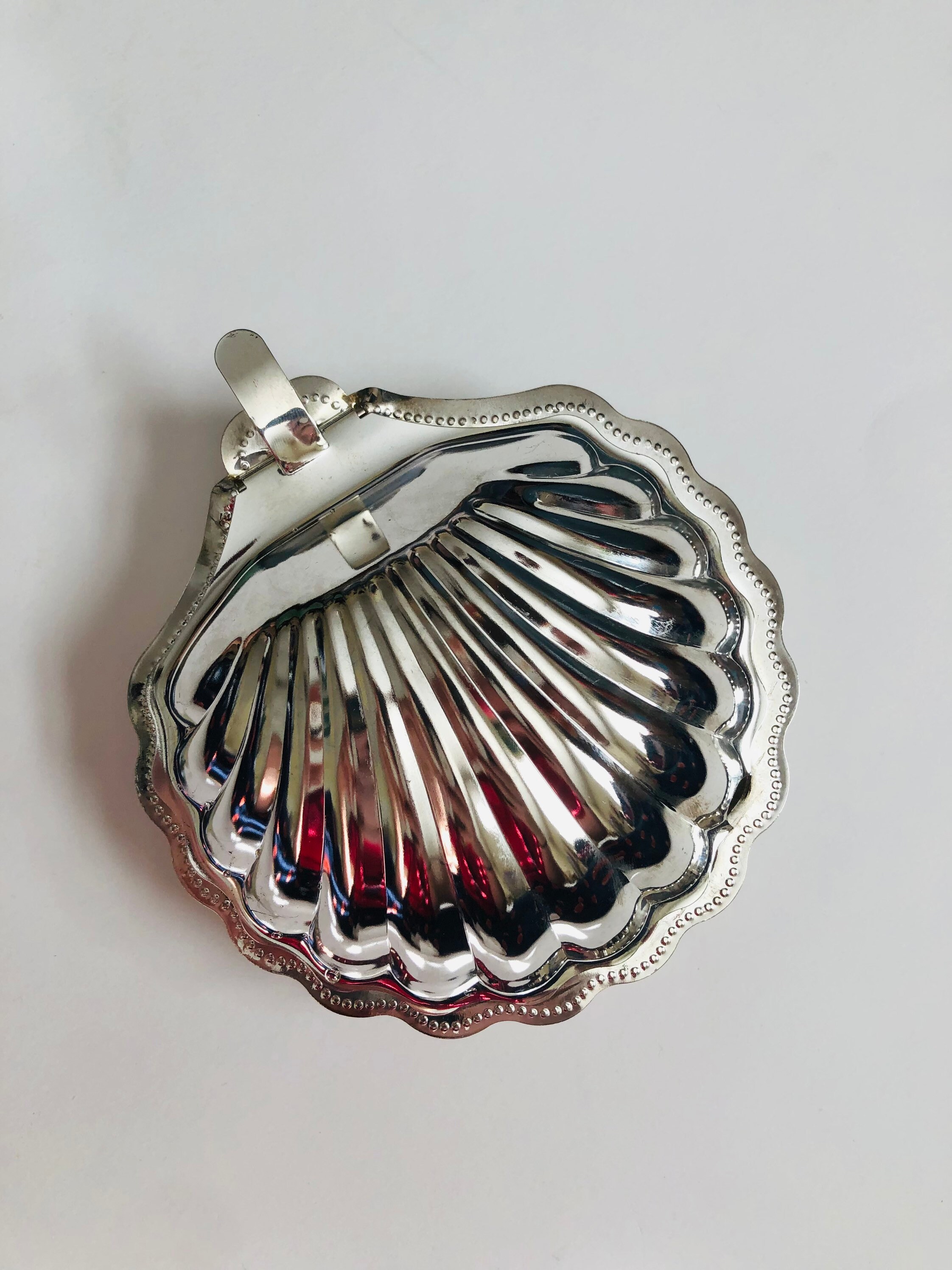 Vintage Scalloped Silver-plated Clam Shell Serving Dish Sugar - Etsy