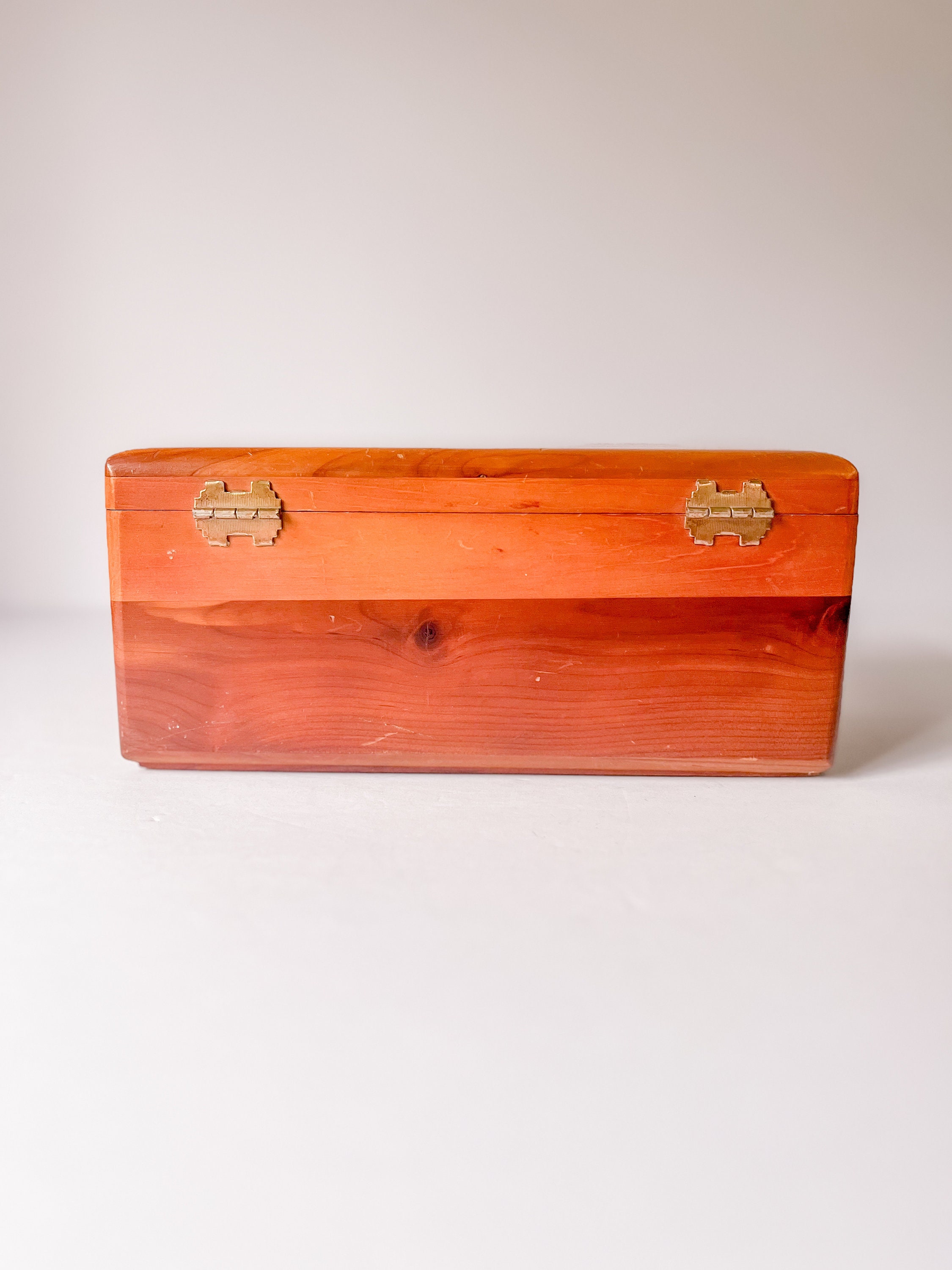 Vintage Miniature Lane Cedar Box, Decorative Box, Haverty Furniture Co ...
