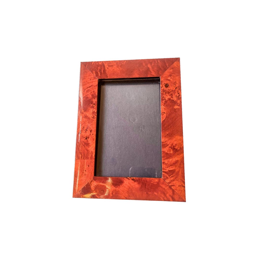 4x6 Vintage Burl Wood Frame, Small Wood Frame - Etsy