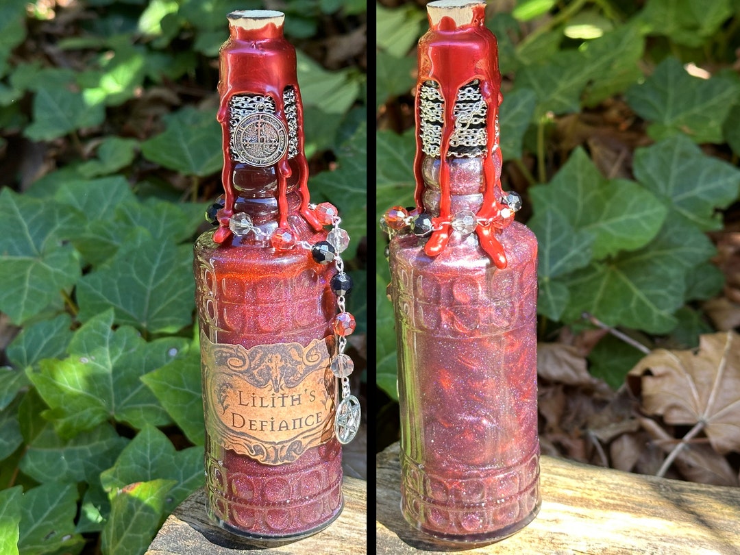 Lilith | Decor Potion Bottle | Color Changing Potion Bottle | Mythology ...
