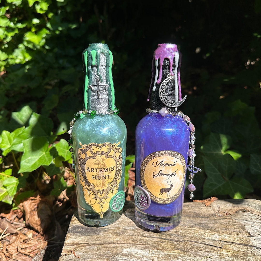 Artemis Set | Color Changing Potion | Greek Mythology Decorative Potion ...