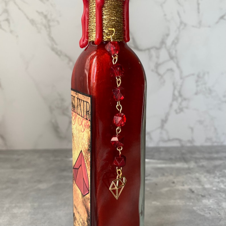 Elixir of Life Magical Apothecary Potion Bottle Witch and - Etsy