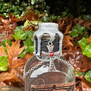 Holy Water | Color Changing Decorative Potion Bottle | Halloween Gothic ...