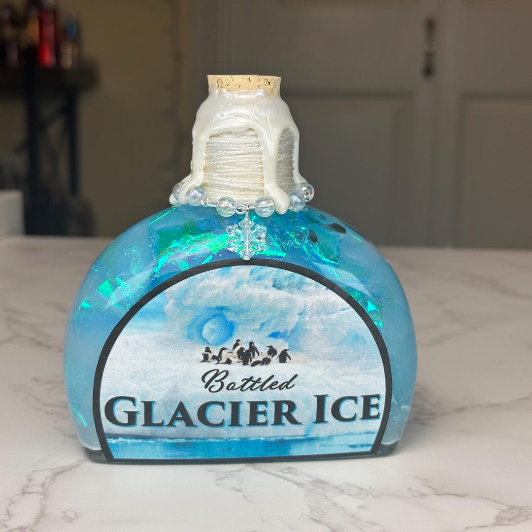 Glacier Ice | Color Changing Decorative Potion Bottle | Christmas ...