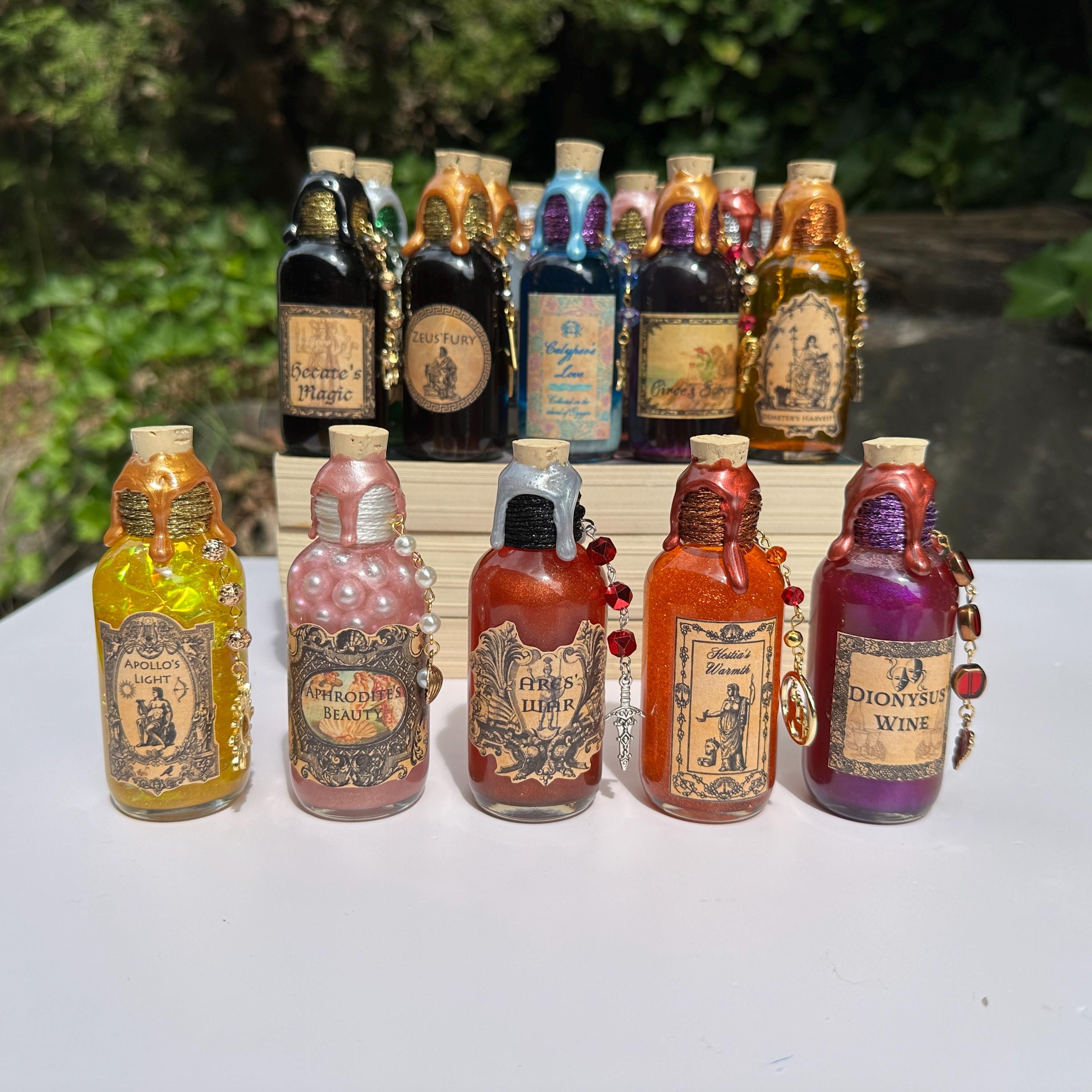 MINI Greek Mythology Potions | Color Changing Potion Bottle | God ...