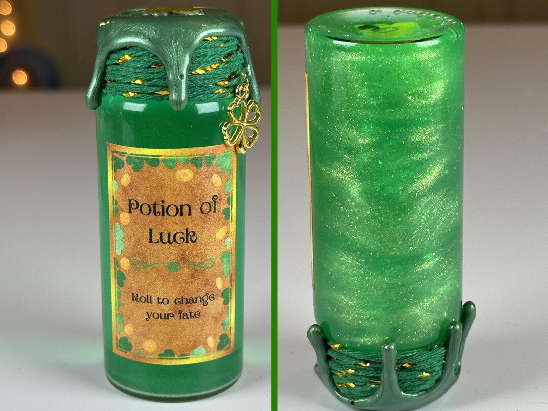 Potion of Luck DICE Potion | Color Changing Potion Bottle | TTRPG ...