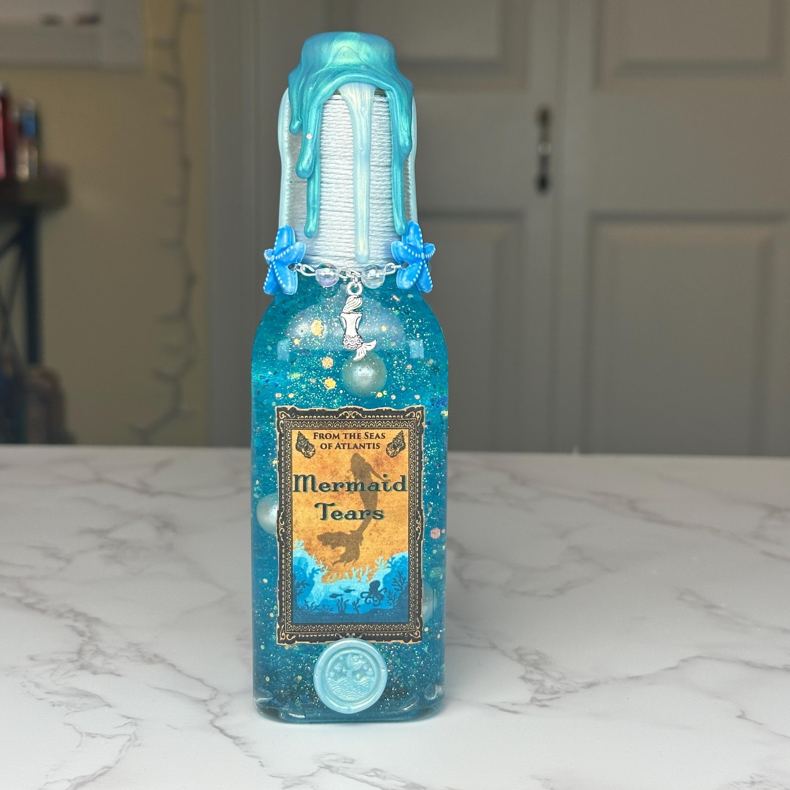 Mermaid Tears | Decorative Potion Bottle | Fantasy Mythology Prop ...