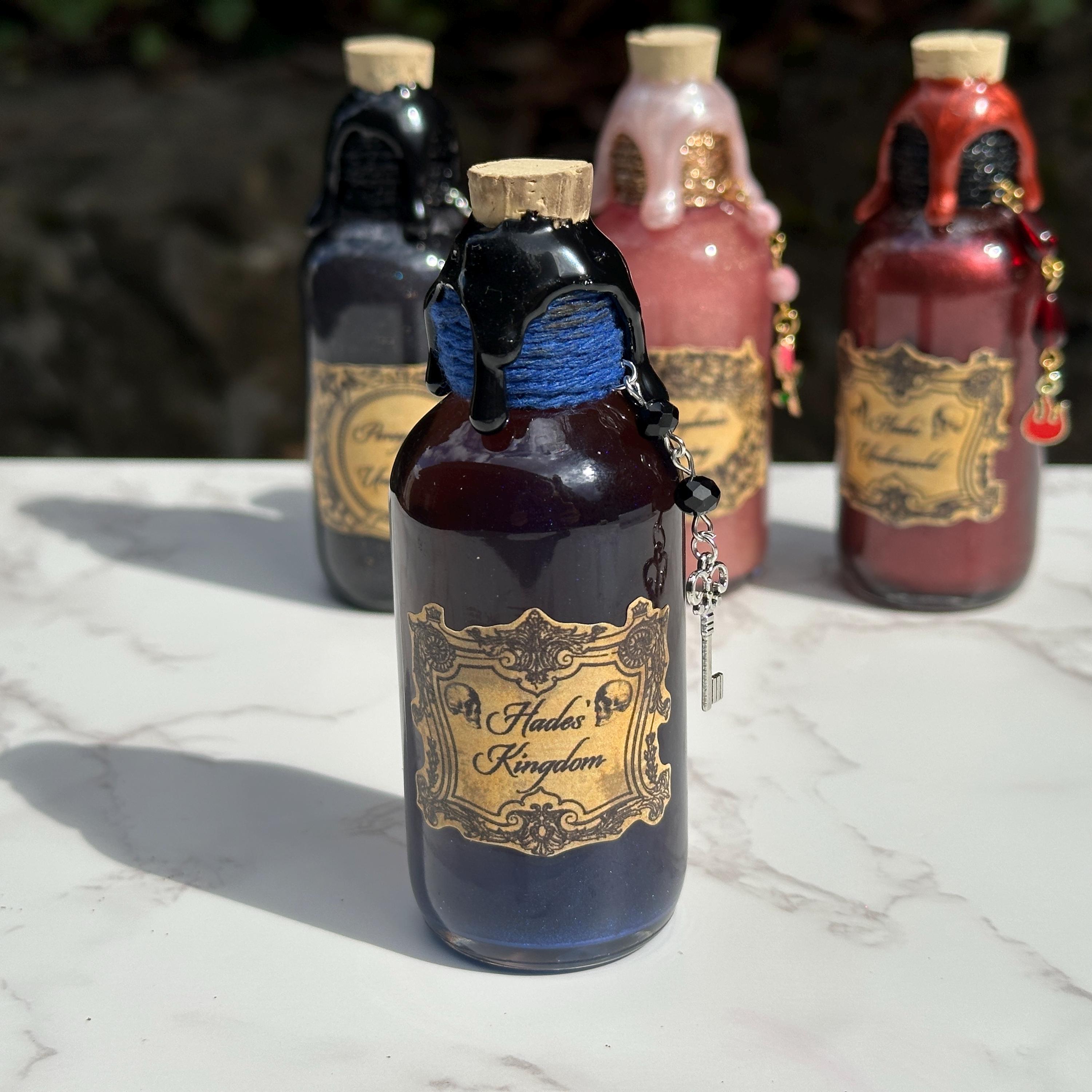 MINI Persephone & Hades | Greek Mythology Color Changing Potion Bottles ...