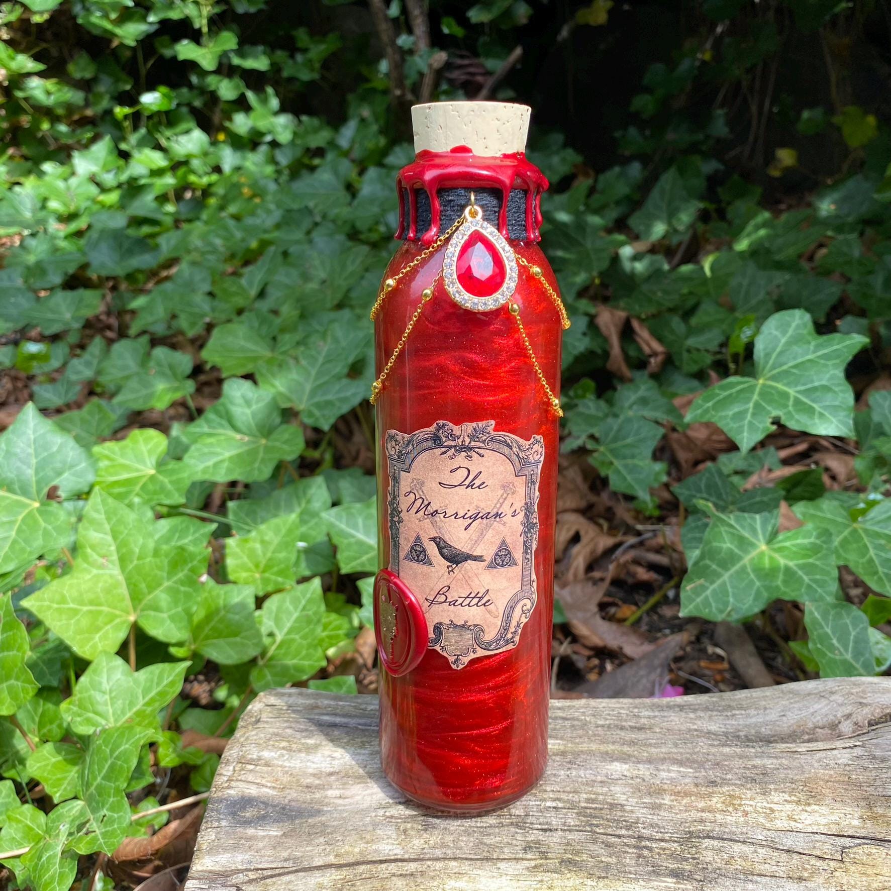 The Morrigan | Mythology Decorative Color Changing Potion Bottle ...