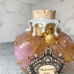 Aphrodite | Greek Mythology Decorative Potion Bottle | Altar Decor ...