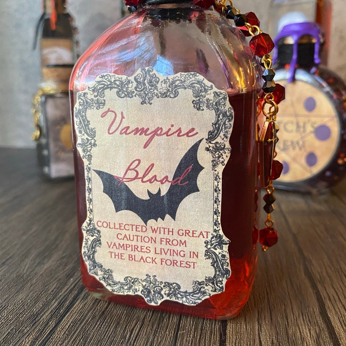 Vampire Blood | Magical Apothecary Witch and Wizard Potion Bottle ...