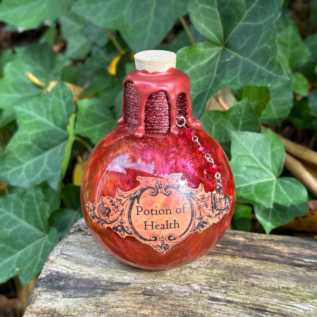 Health Potion | Color Changing Decorative Potions Bottle | TTRPG ...