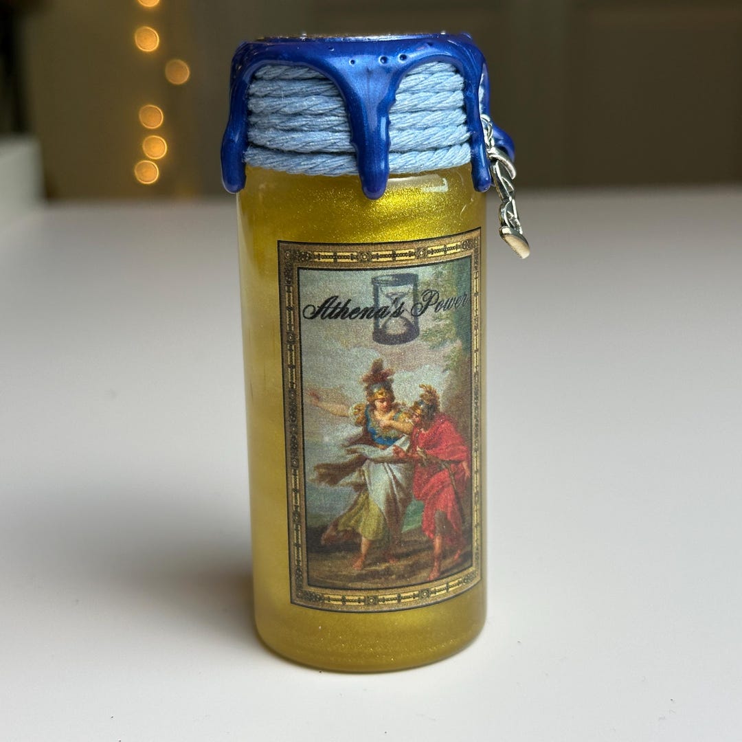 Athena's Power DICE Potion | Color Changing TTRPG Bottle | Greek ...