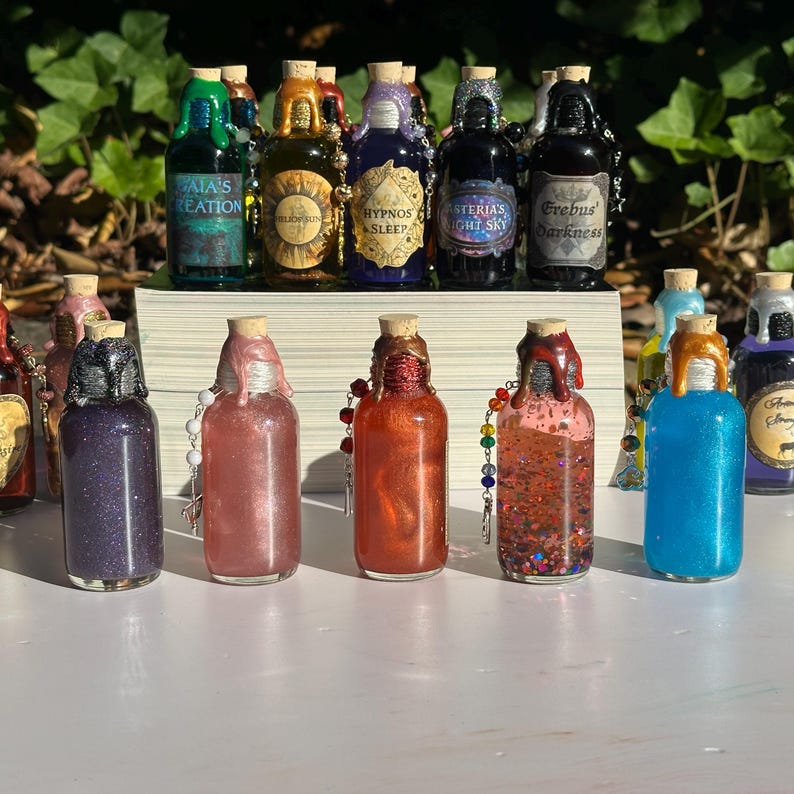 MINI Greek Mythology Potions Part 2 | Color Changing Potion Bottle ...