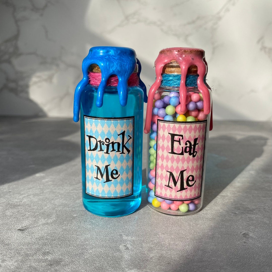 Wonderland MINI Potions | Eat Me | Drink Me | Decorative Potion Bottle ...