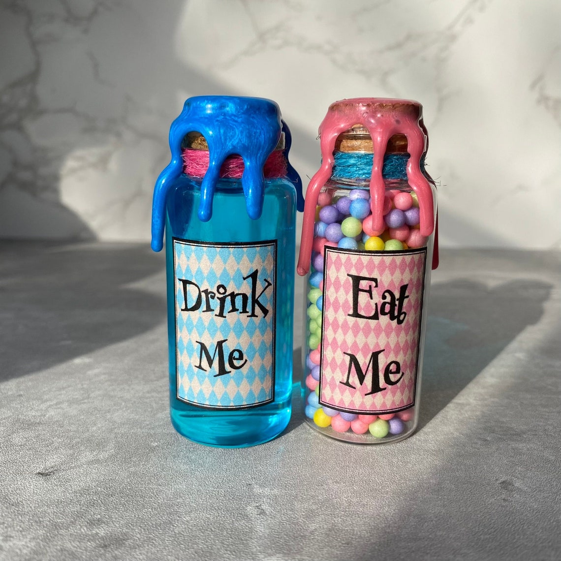 Wonderland MINI Potions Eat Me Drink Me Magic Potions - Etsy