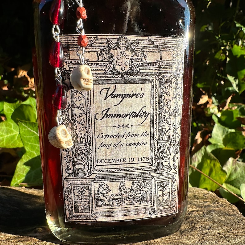Vampire's Immortality | Decorative Color Changing Potion Bottle ...
