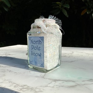 North Pole Snow | Decorative Potion Bottle | Christmas Potions Decor ...