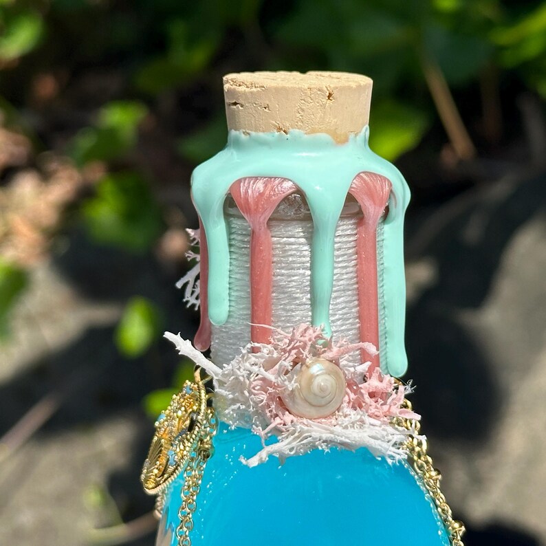Mermaid Cove | Decorative Color Changing Potion Bottle | Fantasy ...
